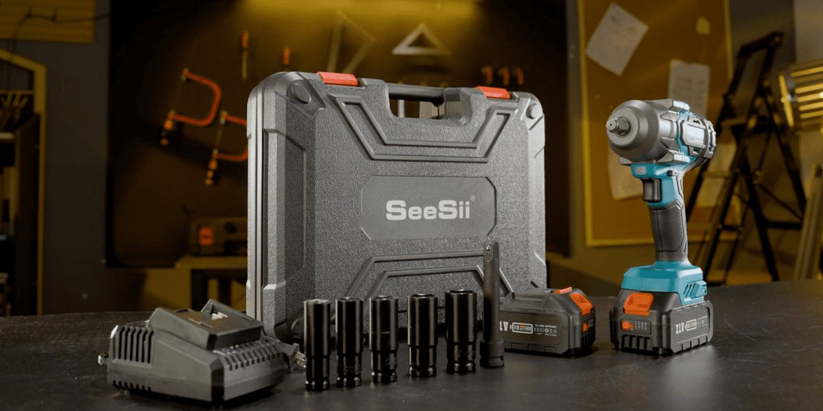 Maximize Efficiency with Seesii WH710 Cordless Impact Wrench — SeeSii
