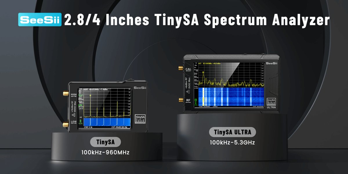 Spectrum Analyzer | Tinysa Spectrum Analyzer | SeeSii