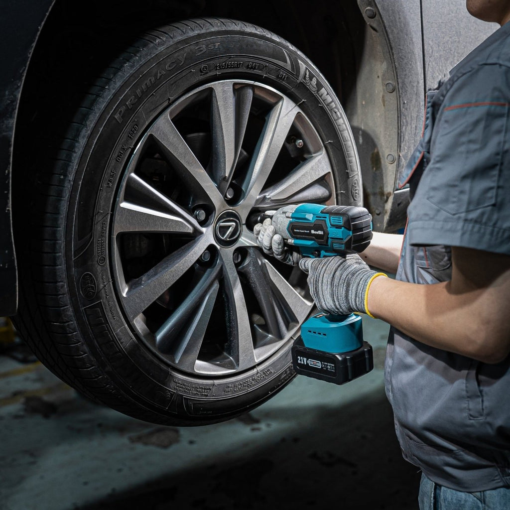 Cordless Impact Wrench Gun | Cordless & Electric Impact Wrench — SeeSii