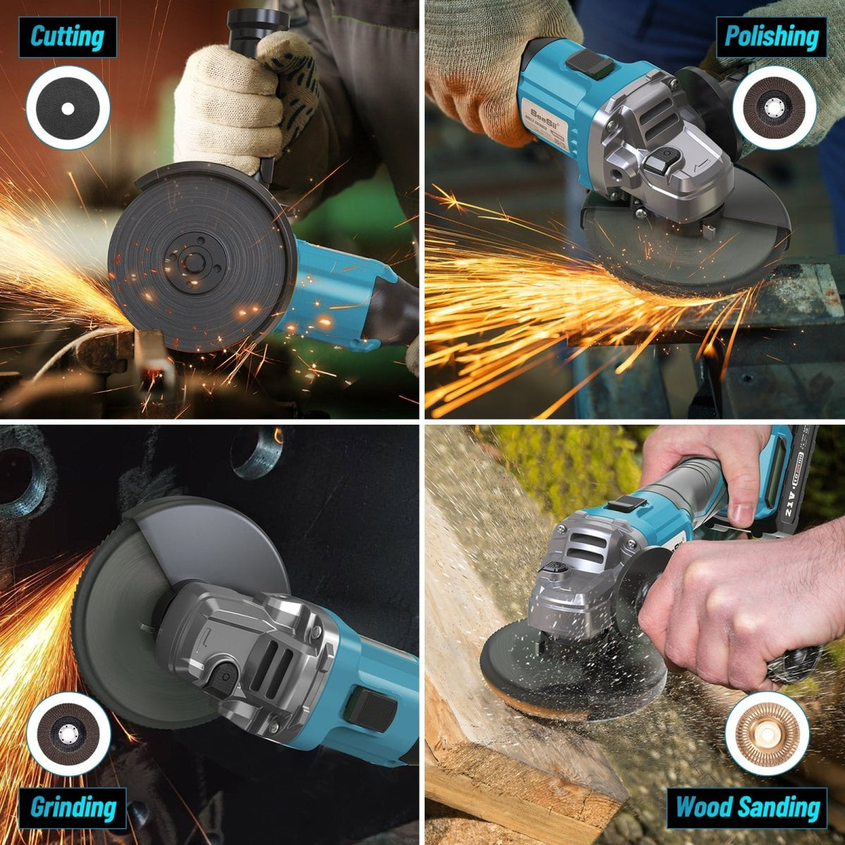 Handheld Grinder Tool | Cordless Angle Grinder | Best Angle Grinder ...