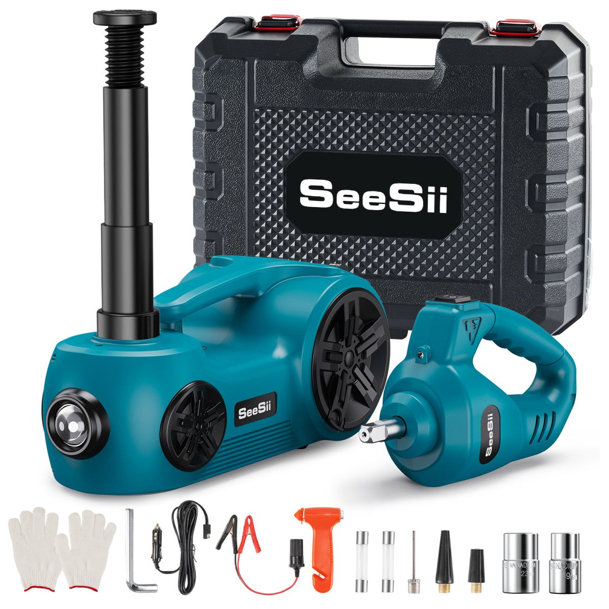 Electric Car Jack丨Portable Car Jack丨Car Jack Kit — SeeSii