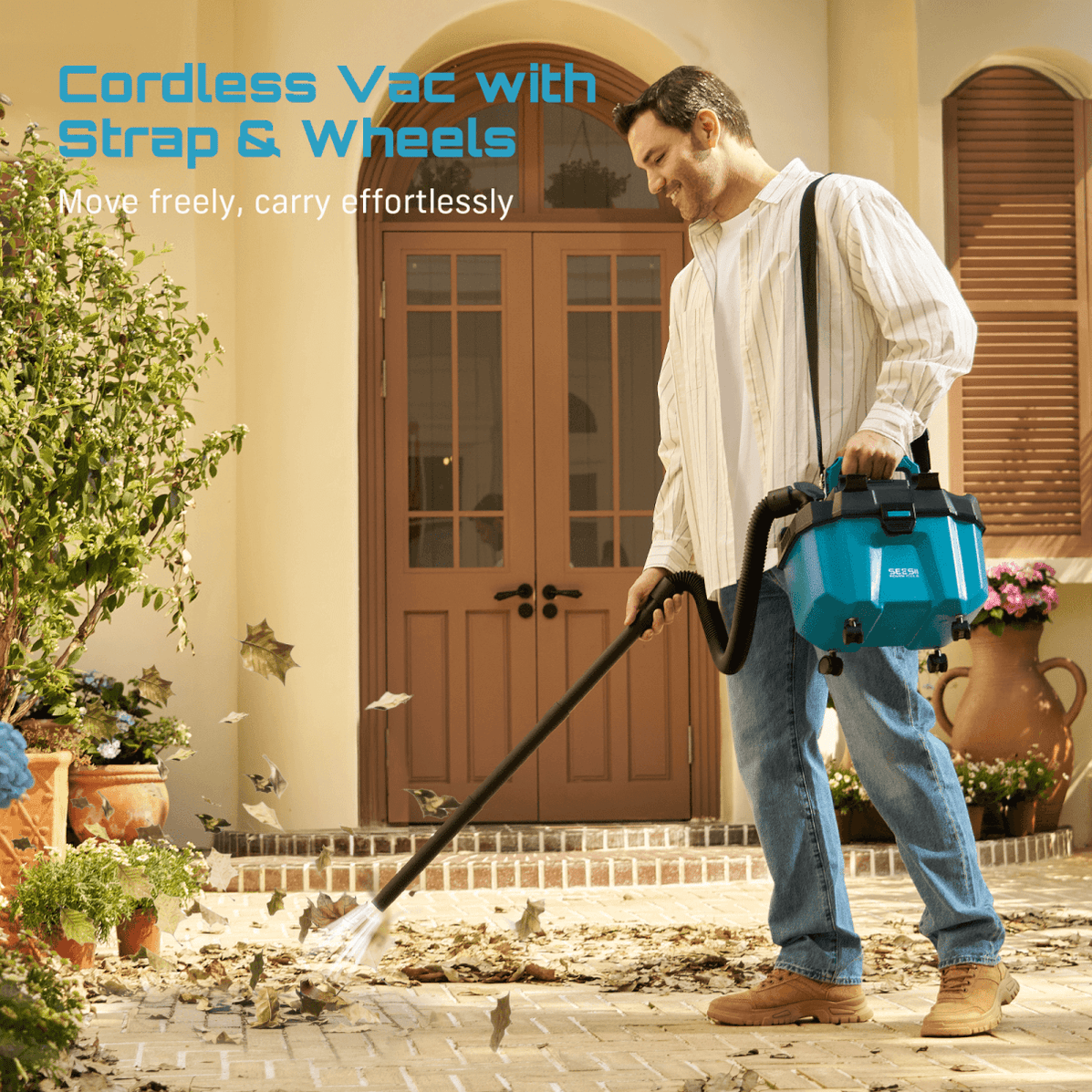 Seesii K-903 Cordless Wet Dry Vacuum | 2.6Gal Portable Vac — SeeSii