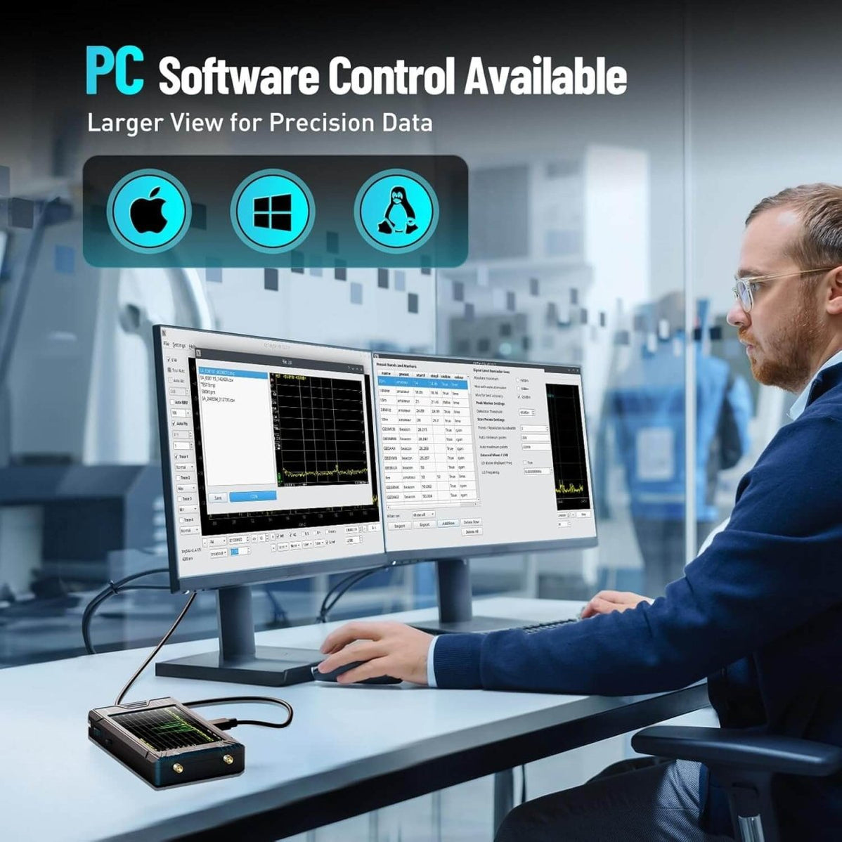 Spectrum Analyzer | Tinysa Spectrum Analyzer | SeeSii