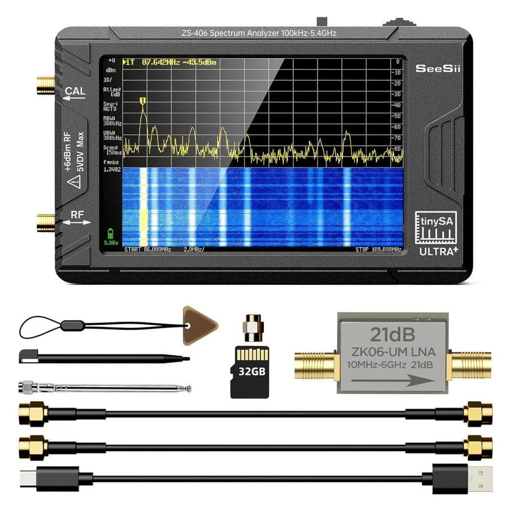 Spectrum Analyzer | Tinysa Spectrum Analyzer | SeeSii