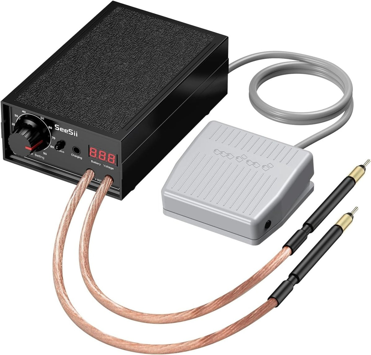 Seesii 8000W Punktschweißgerät SE8000 10-90 Gänge mit Doppelimpulsausg ...