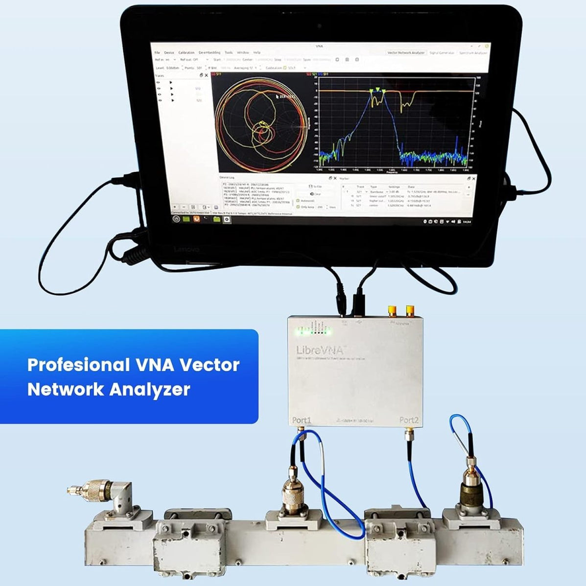 Seesii LibreVNA 2.0 Vector Network Analyzer 100kHz-6GHz — SeeSii