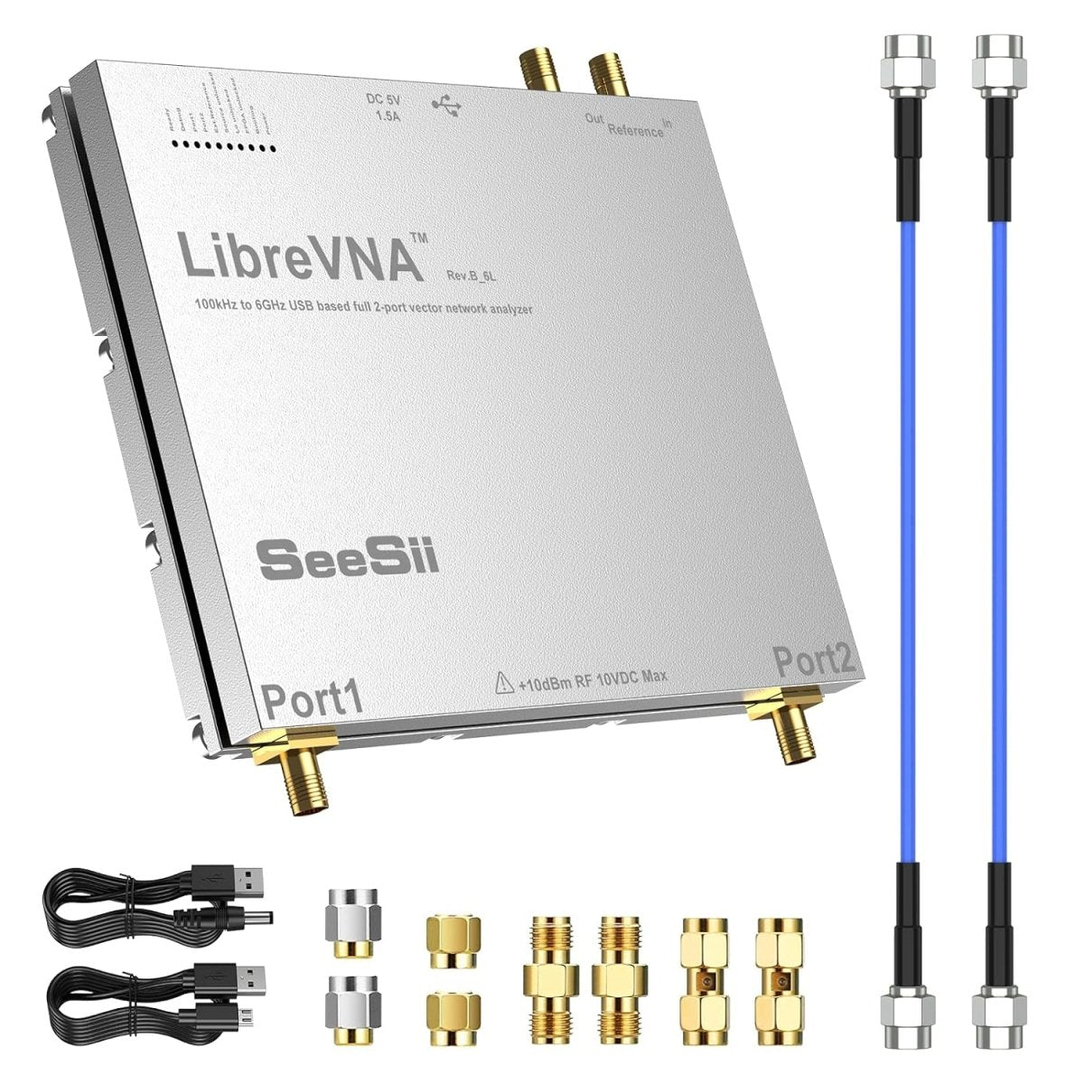 Seesii LibreVNA 2.0 Vector Network Analyzer 100kHz-6GHz — SeeSii