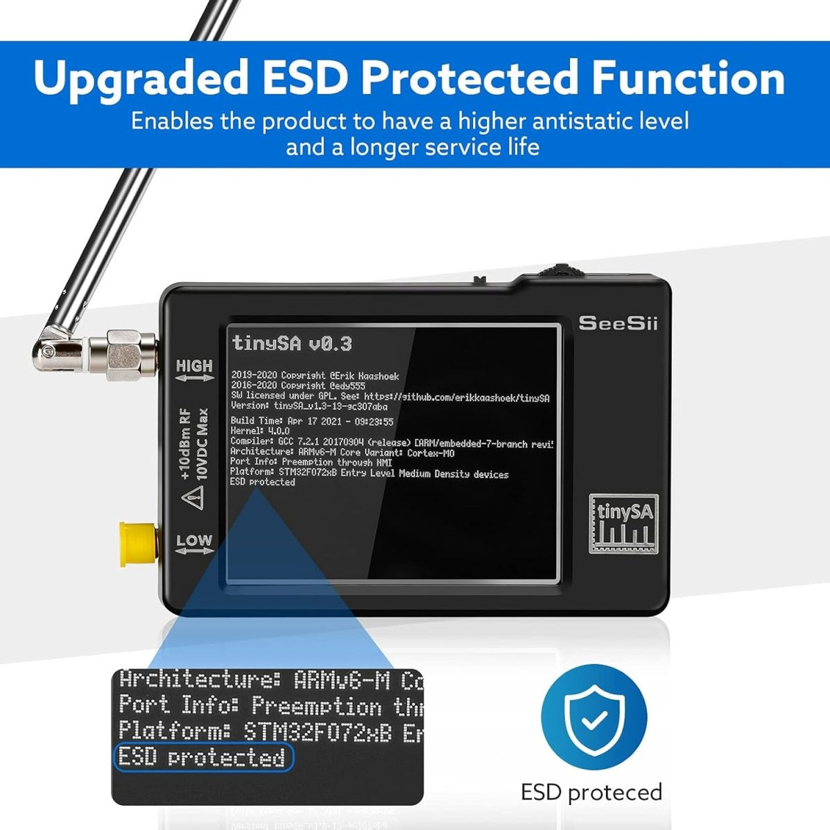 Spectrum Analyzer – Real-Time RF & Audio Analysis — SeeSii