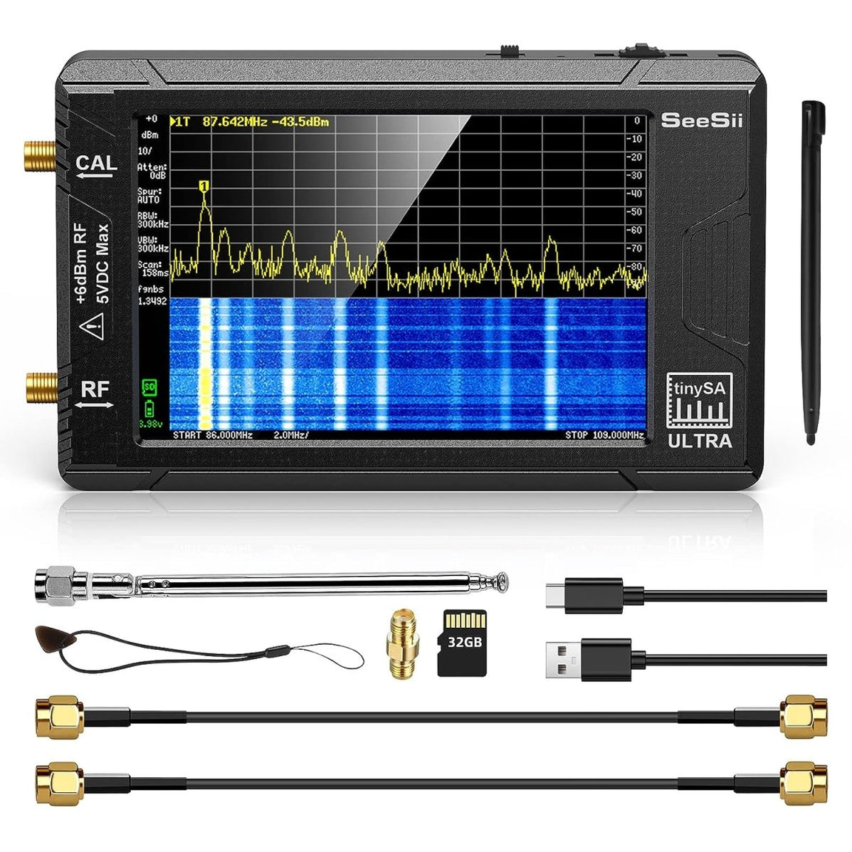 Spectrum Analyzer – Precision RF & Audio Display — SeeSii