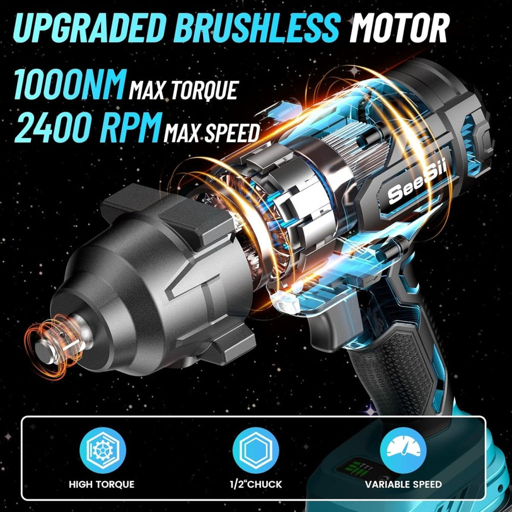 Cordless Impact wrench — SeeSii